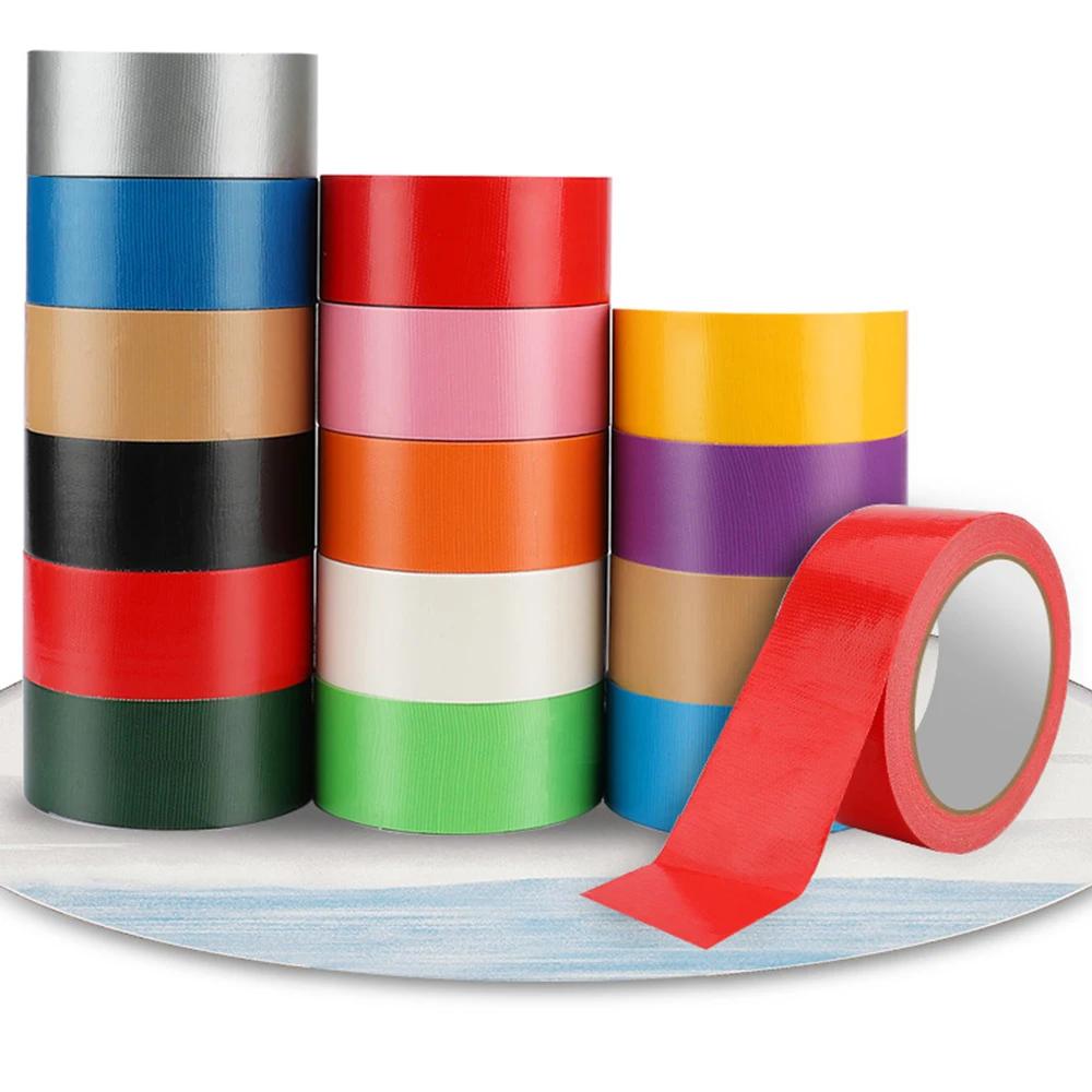 Colored Duct Tape Colors Cloth Fabric Single Sided Tape Heavy Duty Tape ...